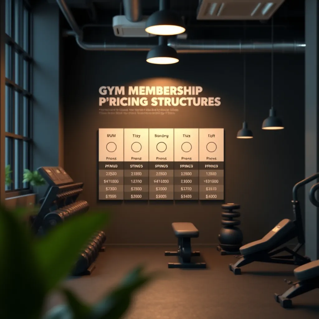 Understanding Gym Membership Pricing Structures